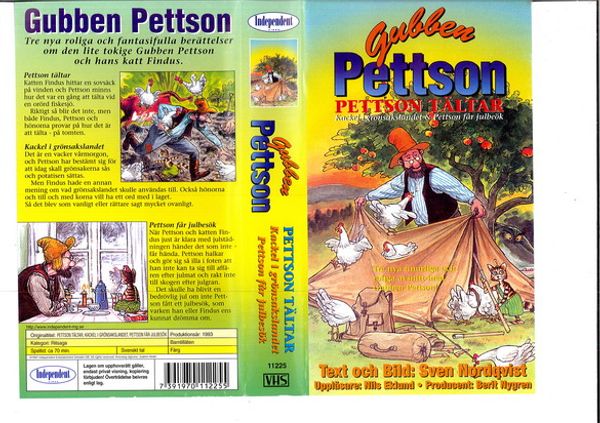 GUBBEN PETTSON - PETTSON TÄLTAR (vhs) - Boa